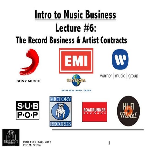 Mbu 1110 fall 2017 record companies_-_eg[1] | PPTX