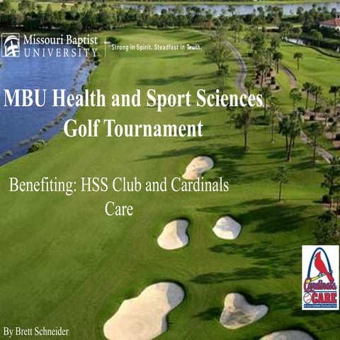 Mbu health and sport sciences golf tournament | PPTX | Golf | Sports