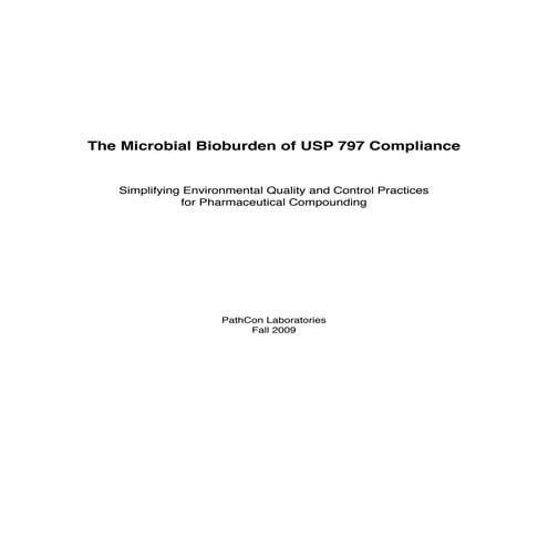 Mb usp 797 | PDF
