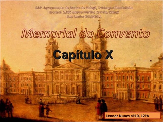 Resumo - Memorial do Convento | PPT