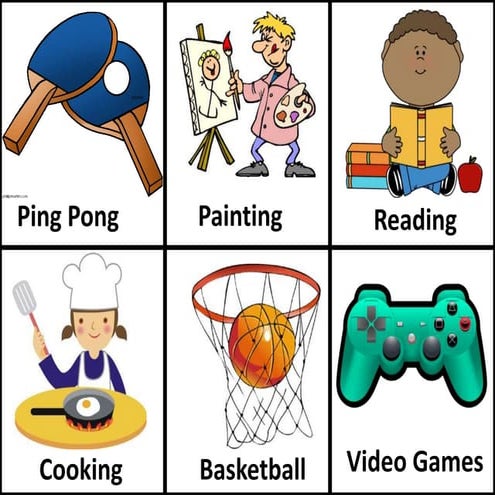 MC-L4-U5-LC1-3Lesson 3 Indoor Hobbies 3 flashcards | PPTX