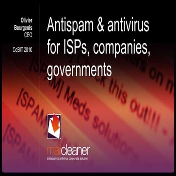 MailCleaner Anti Spam | PPT
