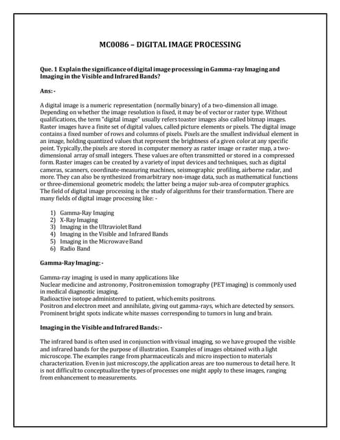 Mc0086 digital image processing | DOCX