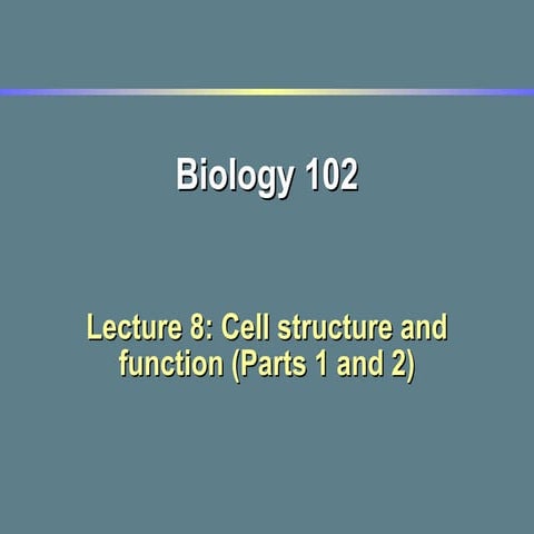 Biology chapter 2 | PPTX