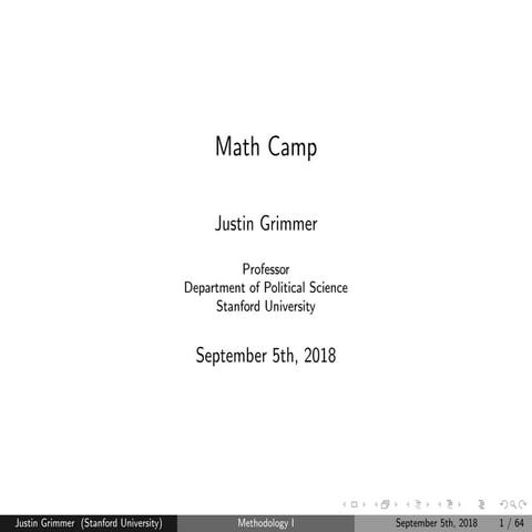 slide 2 of math 18 stanford for student undergrade | PDF