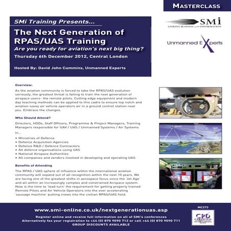 Next Generation UAS Training | PDF
