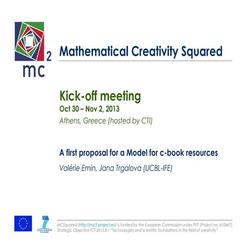Model of a resource for the mcSquared project | PPT | Desktop Publishing | Computer Software and ...
