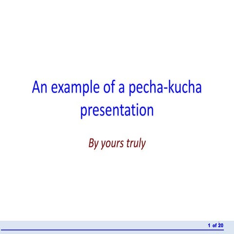 MC336 Pecha Kucha template | PPTX