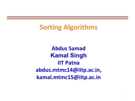 Merge Sort Algorithm Power Point Presentation Pptx Computing Technology And Computing