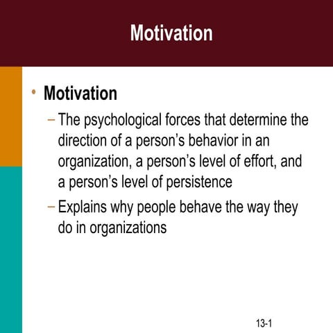 Mca.motivation | PPT