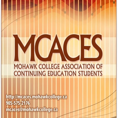 MCACES Orientation Presentation Fall 2010 | PPT