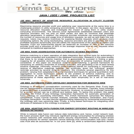 Mca & diplamo java titles | PDF