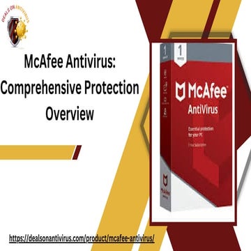 McAfee Antivirus Comprehensive Protection Overview.pdf