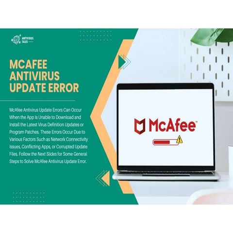 McAfee Antivirus Update Error | PPT