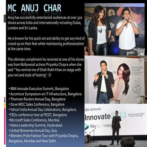 MC Anuj Char | PPT