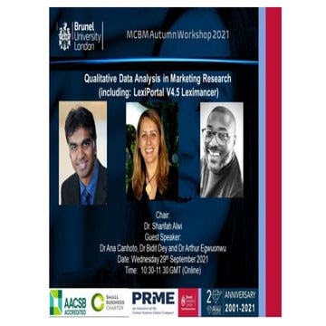 Mcb Qualitative Analysis Workshop Pptx Business Business And Finance