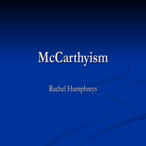 McCarthyism | PPT