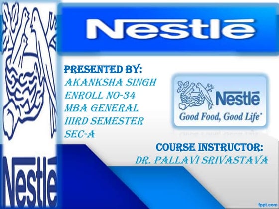 CHANNEL & DISTRIBUTION SYSTEM OF NESTLE INDIA LTD | PPT