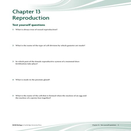 Biology - Chp 13 - Genetic Engineering - Study Guide | DOC