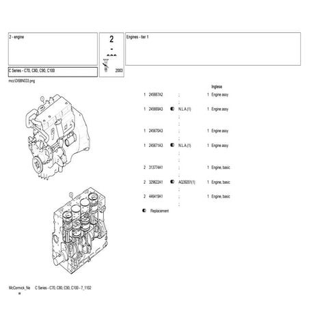Mc cormick c series c70 tractor service repair manual | PDF