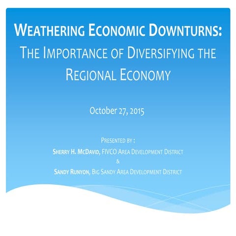 Sherry McDavid & Sandy Runyon, Weathering Economic Downturns: The ...