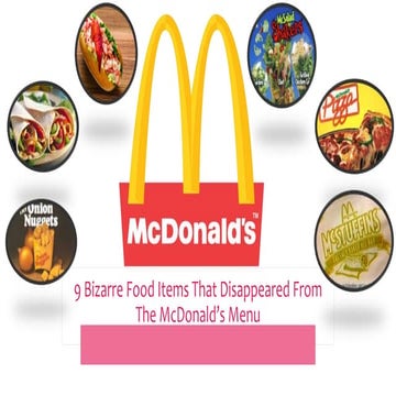 A brief history of mc donald | DOC