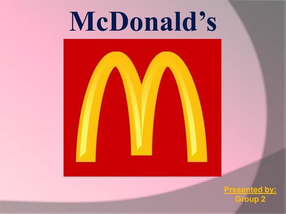 McDonald's Brand Positioning Strategy | PPT