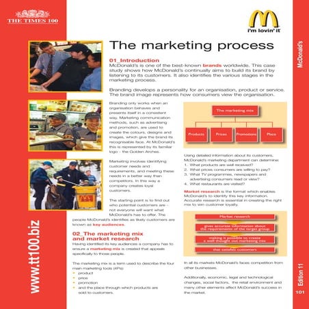Mcdonalds case study | PDF