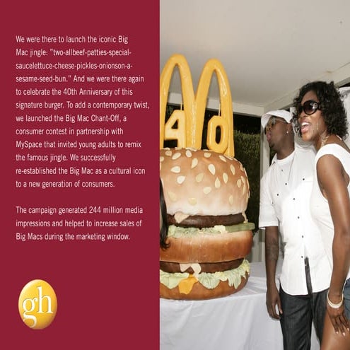 GH and McDonald's | PDF