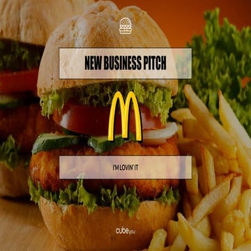 Mc Donalds Pitch Brief | PDF