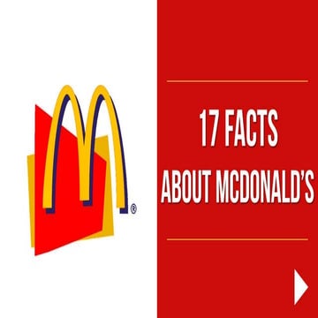 17 facts about McDonald’s | PPT