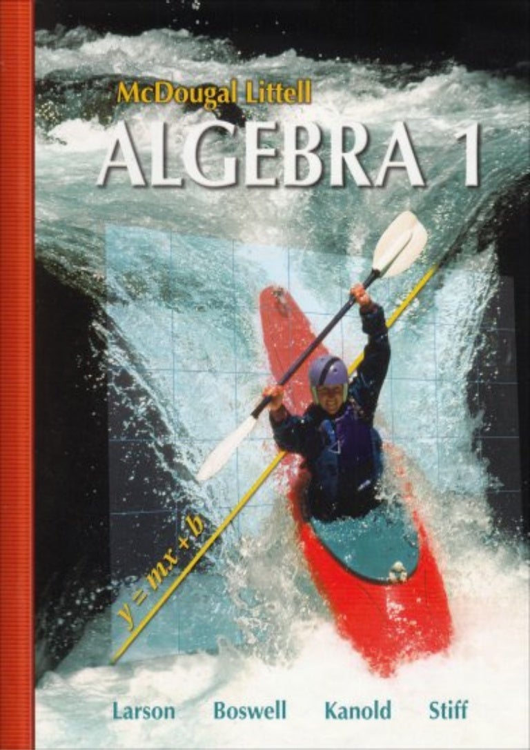 McDougal Littell Algebra 1 Students Edition 2007 BOOKS mcdougal-littell-algebra-1-students-edition-2007-books