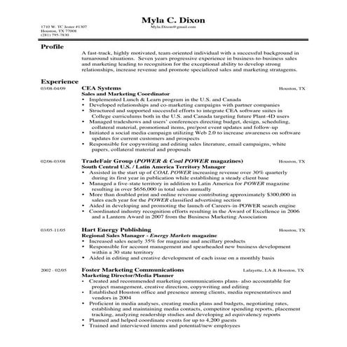 MCD Resume | PDF