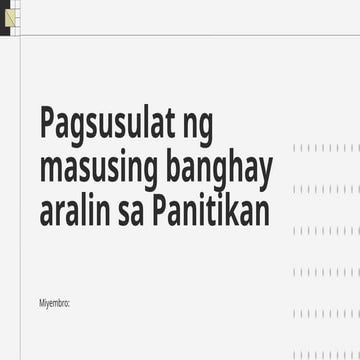 IIIBEED MASUSING BANGHAY ARALIN FIL.pptx