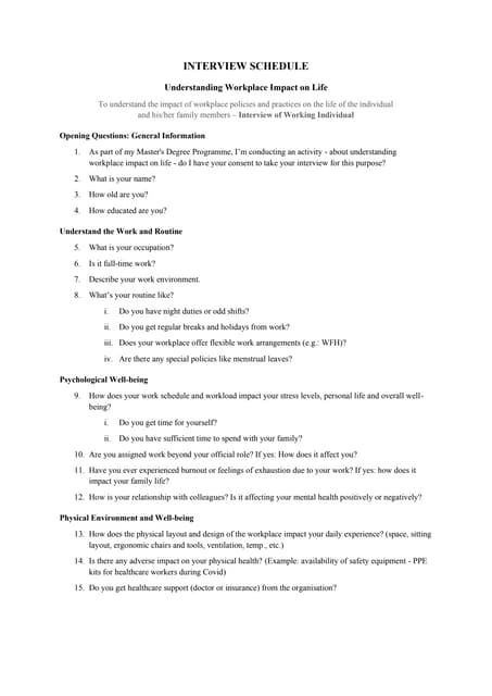 Assessment Tool: Interview Schedule for Formulating an ABC Chart for ...