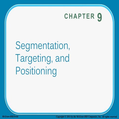 Mc g h g&l chap009 | PPTX | Marketing and Advertising | Business