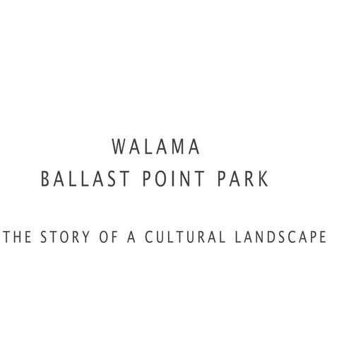 Ballast Point Park 2012 - McGregor Coxall | PDF