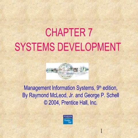 Mc leod9e ch07 systems development | PPT
