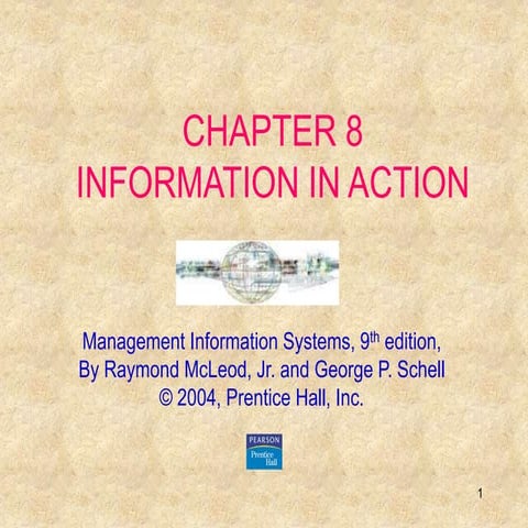 Mc leod9e ch08 information in action | PPT