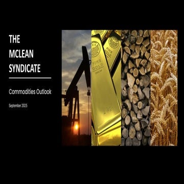 The McLean Syndicate Commodities Outlook 2025 | PDF