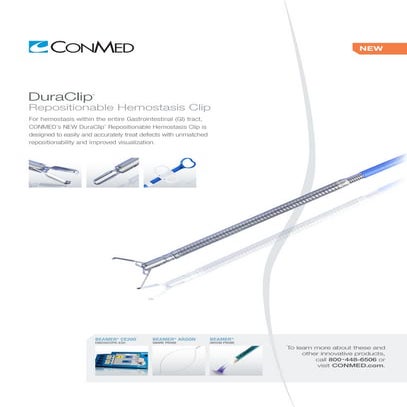 DuraClip™ Repositionable Hemostasis Clip | PDF