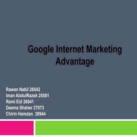 Google | PPT