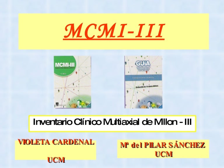 MCMI-III