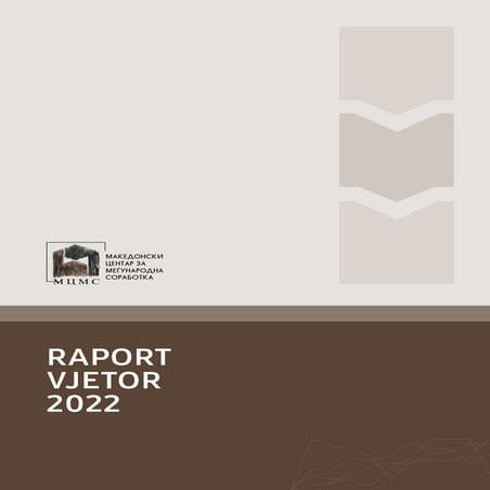 ENDRA MAQEDONASE PËR BASHKËPUNIM NDËRKOMBËTAR Raport Vjetor 2022 | PDF