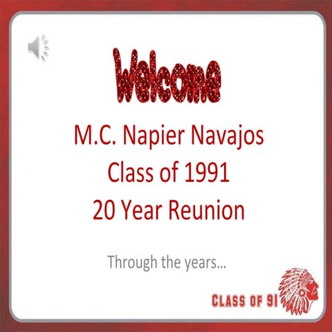M.C. Napier Navajos Class of 1991 | PPT