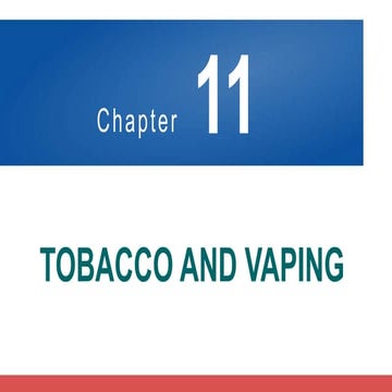 MCNAIR TOBACCO AND VAPING | PPT
