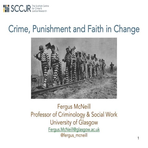 Prof Fergus McNeill on Rehabilitation | PDF