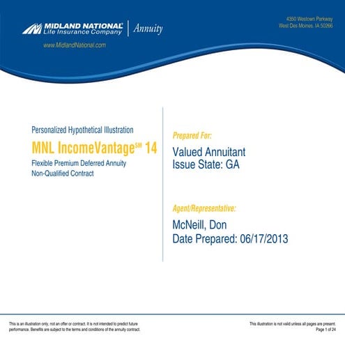 Deferred, Indexed Annuity Example | PDF