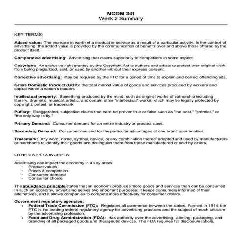 Deceptive Advertising | PPTX