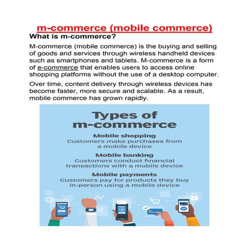 Mobile Commerce | PDF